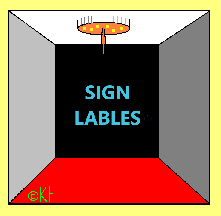 Sign Lables - KAL design and art garden